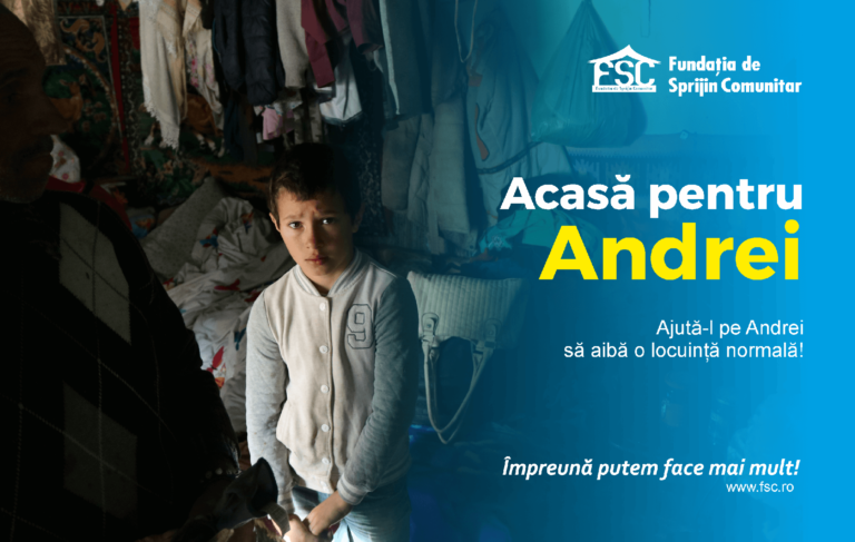 Acasa pentru andrei - FSC - Fundatia de Sprijin Comunitar Bacau